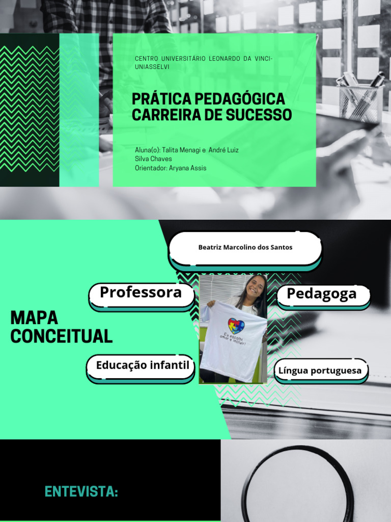 Trabalho Prática Pedagogica Carreira de Sucesso | PDF | Pedagogia