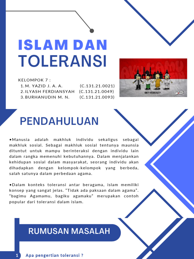 Toleransi Beragama dalam Islam | PDF | Gaya Hidup