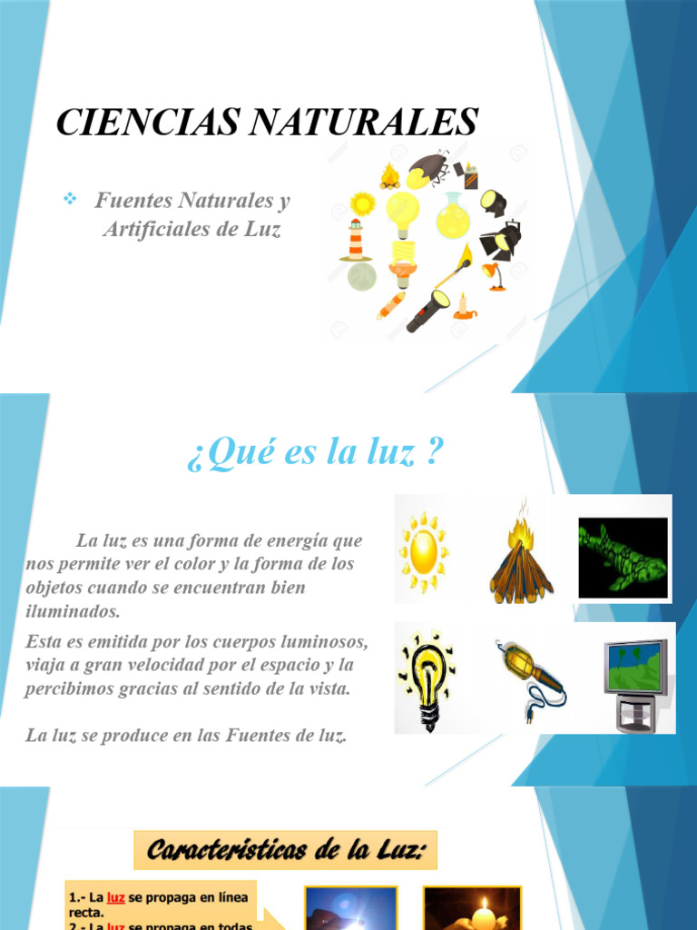 3°-BÁSICO-CIENCIAS Luz Natural y Artificial | PDF