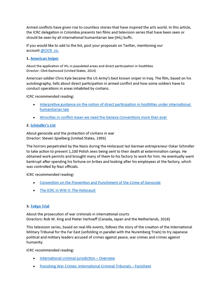 IHL Movies | PDF | History