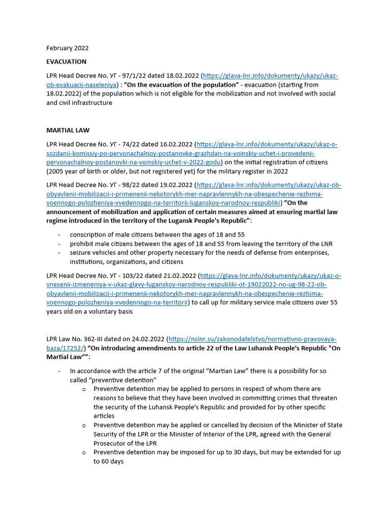 FEB 2022 - Upd | PDF