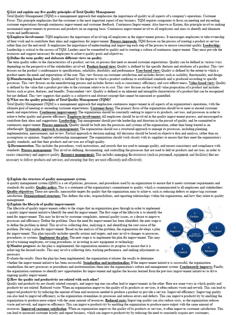 Sqa Imp Pdf Software Testing Software Development Process 2447