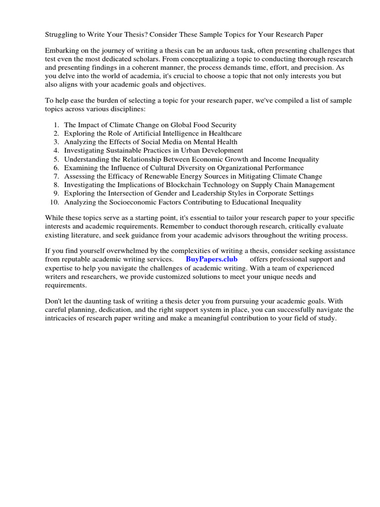 Sample Topics On Research Paper | PDF | Learning | Artificial Intelligence