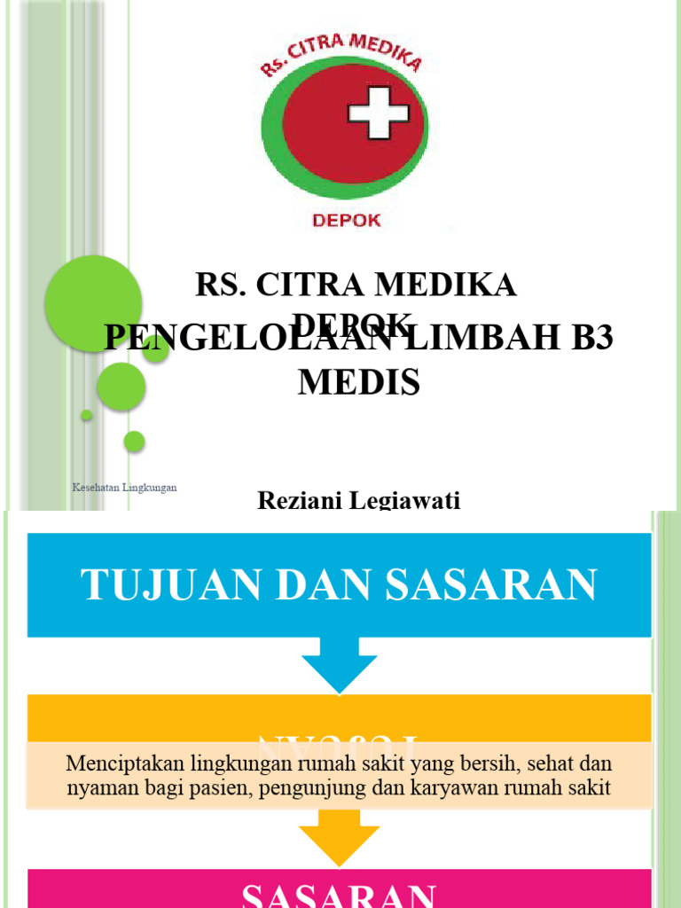 Presentasi Limbah b3 Rs - CMD | PDF