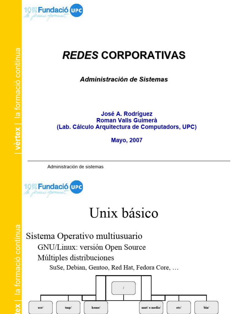 Curso Admin Unix | PDF | sistema de nombres de dominio | Protocolos de comunicaciones