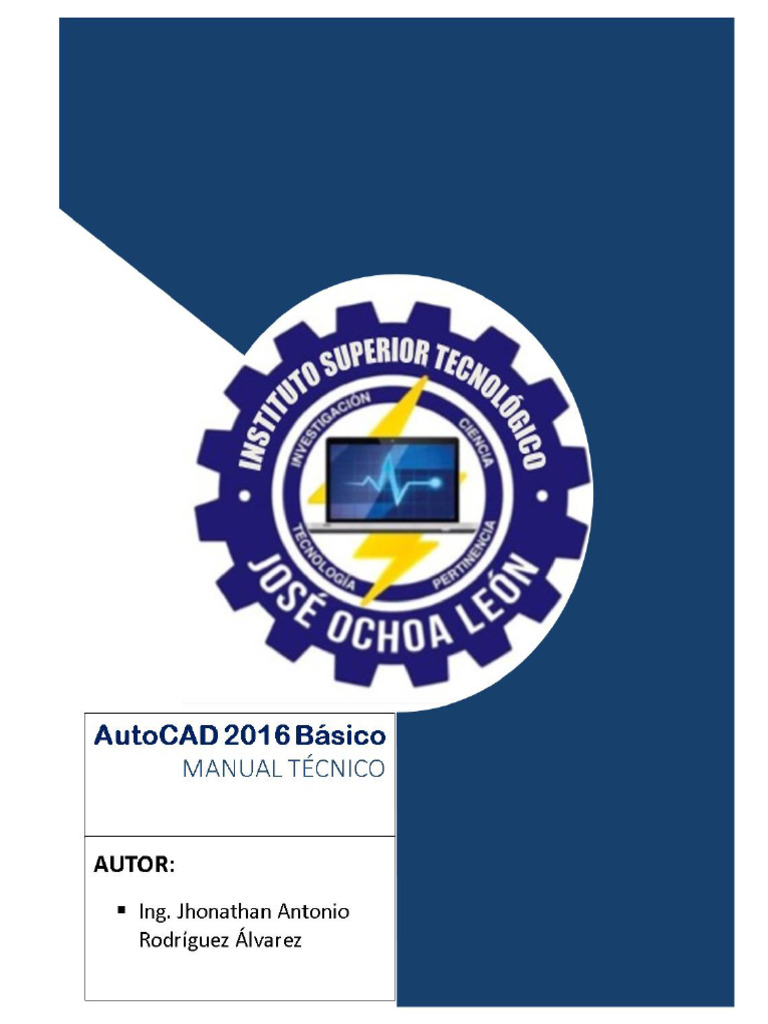 Manual Básico de AutoCAD 2016 | PDF | Cad automático | Software