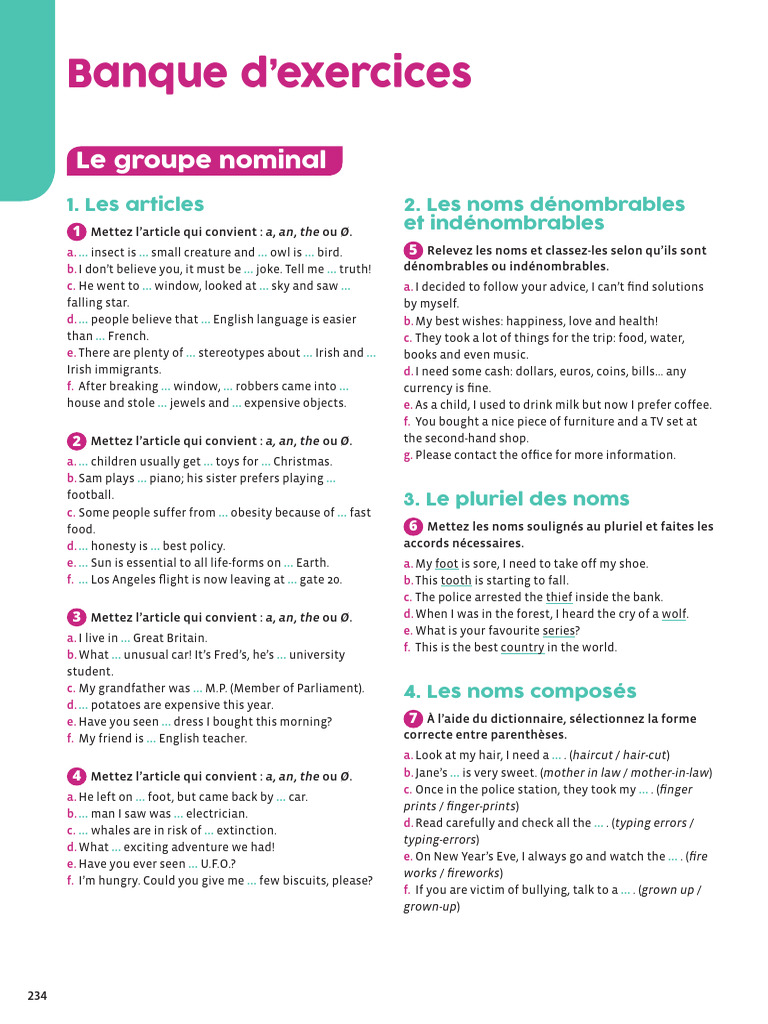 LMU Banque Exercices | PDF