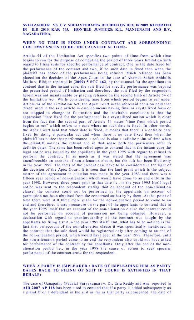 Specific Performance | PDF | Specific Performance | Comparative Law
