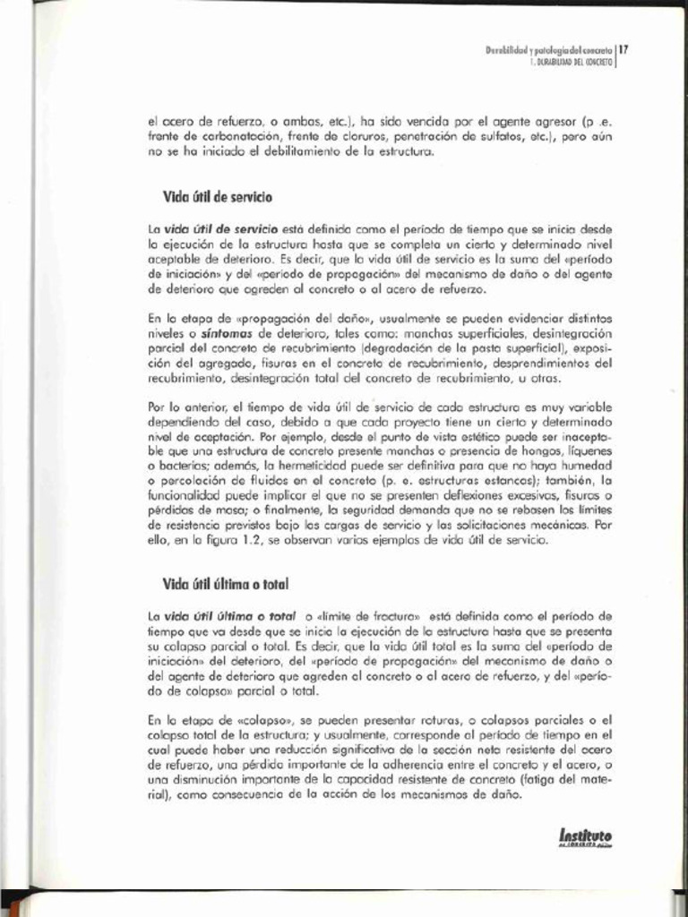 Vida Util de Servicio | PDF