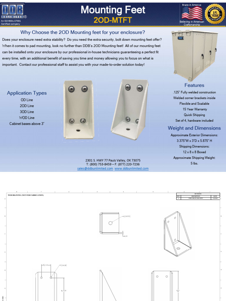2OD-MTFT Enclosure Mounting | PDF