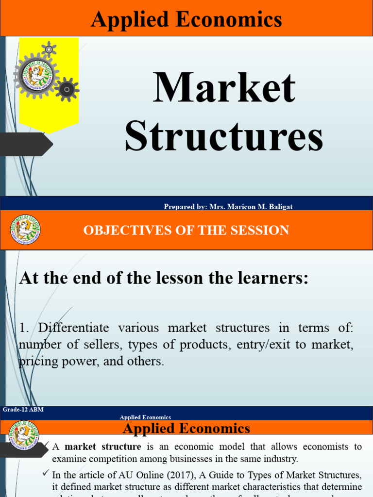 5. Market Structures | PDF | Monopoly | Market (Economics)