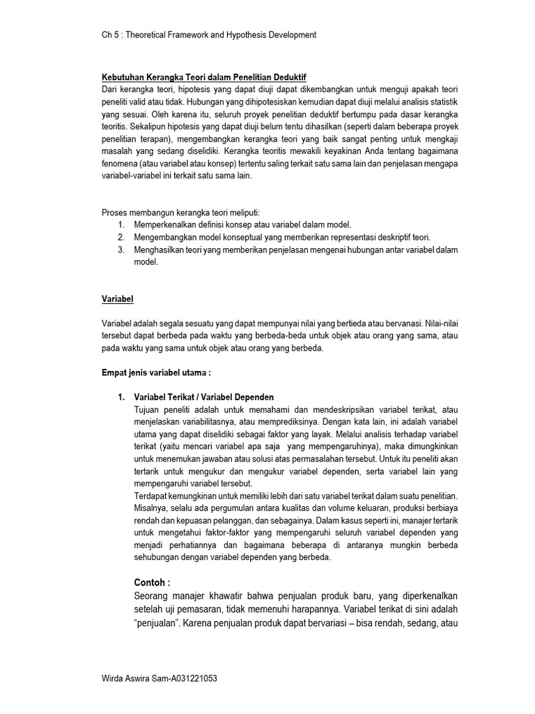 CH 5 RMK Wirda Aswira Sam A031221053 | PDF