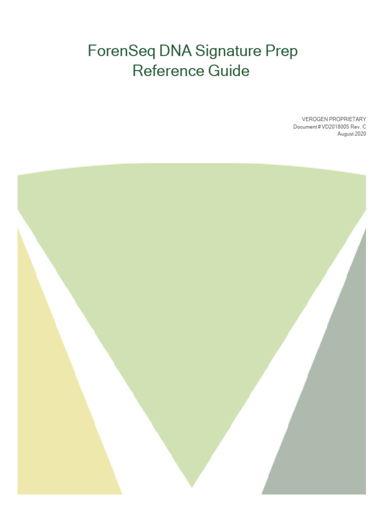 ForenSeq DNA Signature Prep - Reference Guide - Com Lista de Marcadores ...