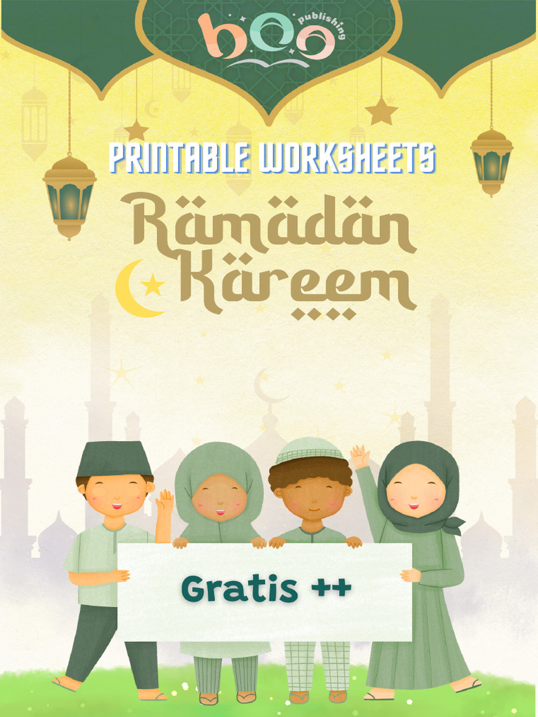 Worksheet Ramadhan untuk Anak TK | PDF
