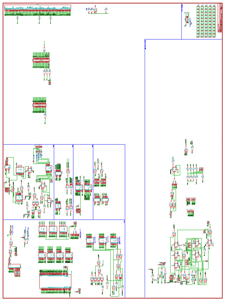 CPU Board Print Schematic | PDF