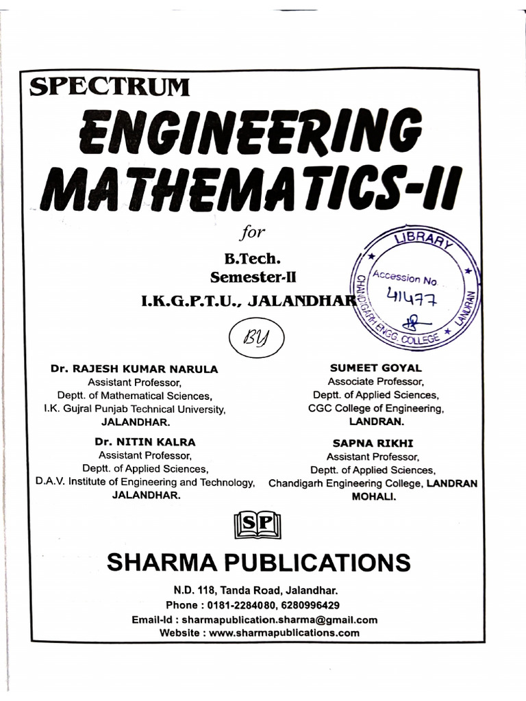 Spectrum 2nd Sem | PDF