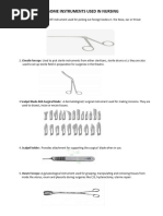 Normal Delivery Instrument Sets | PDF | Uterus | Surgical Suture