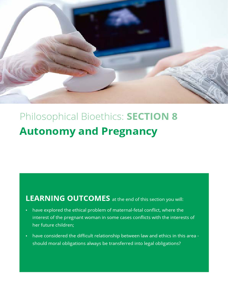 Sample Course Material Section 8 v01 | PDF | Pregnancy | Genetic Disorder