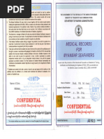 Bi 811 (Medical Report Form) | PDF