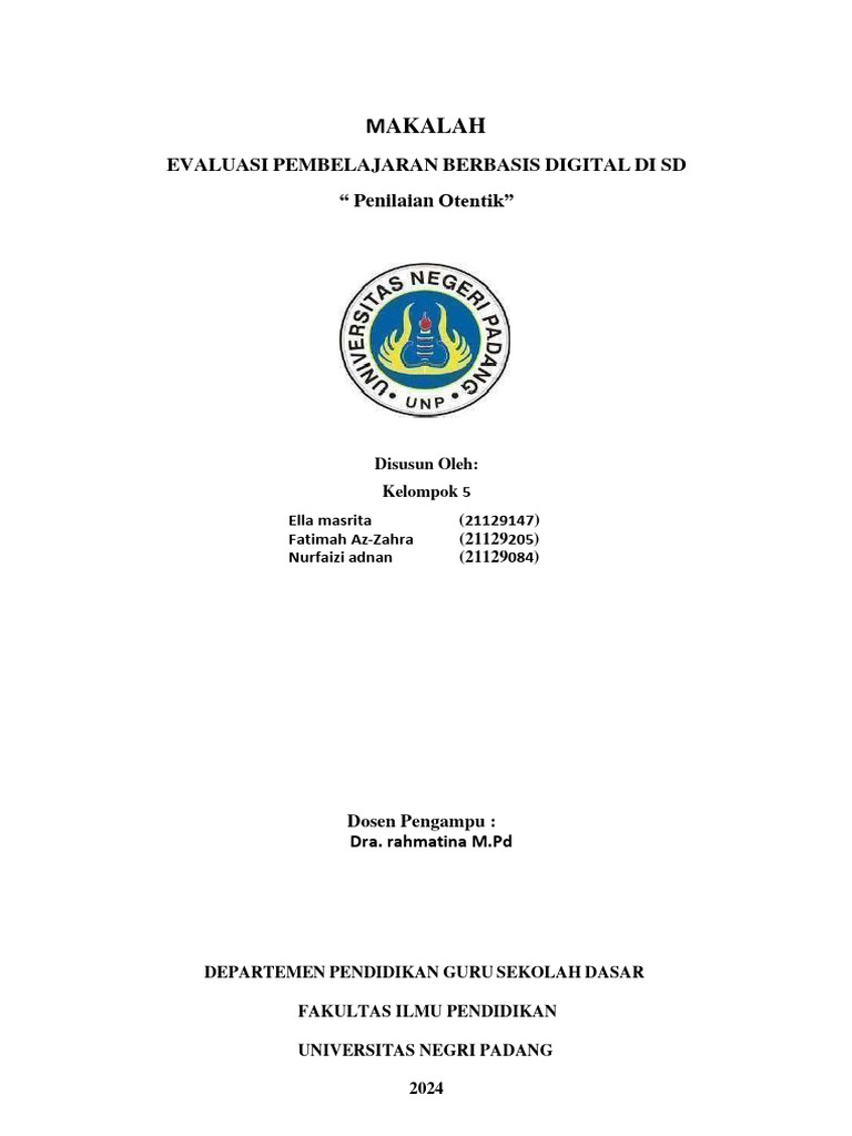 Makalah Kel 5 | PDF
