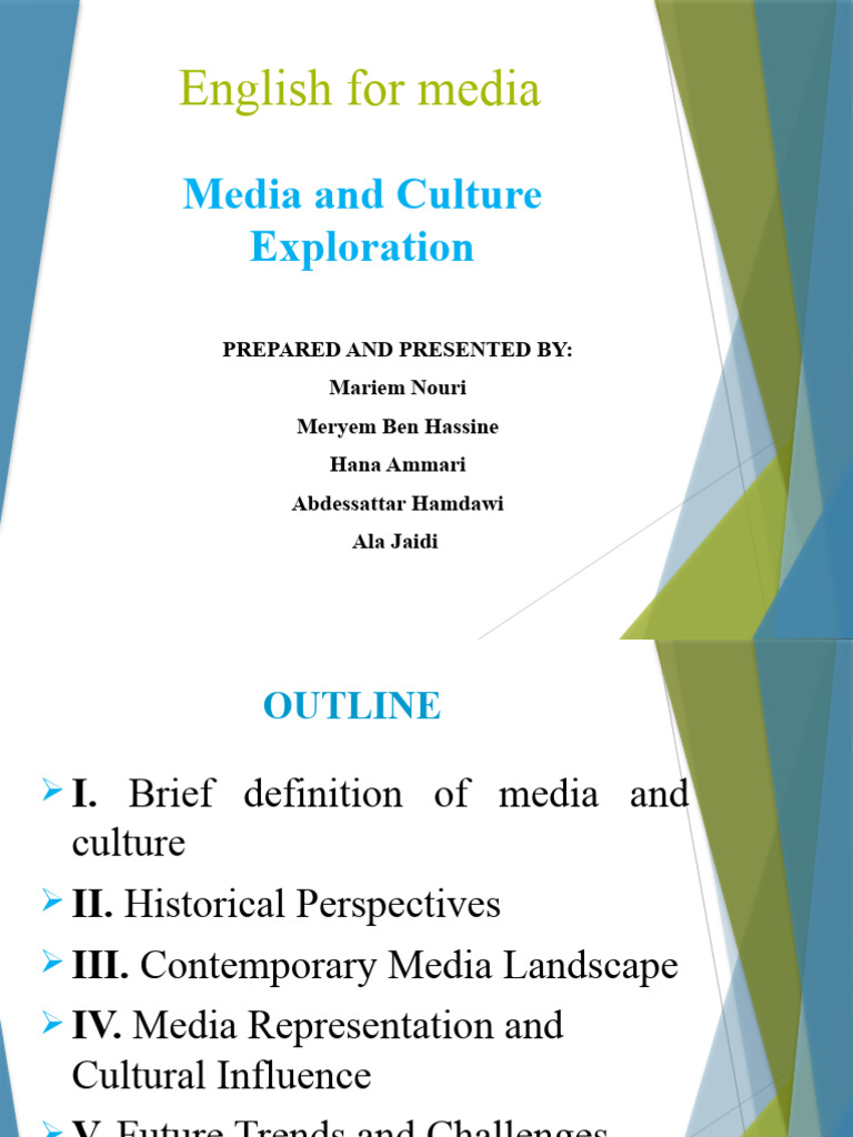 Media and Culture | PDF | Stereotypes | Media (Communication)