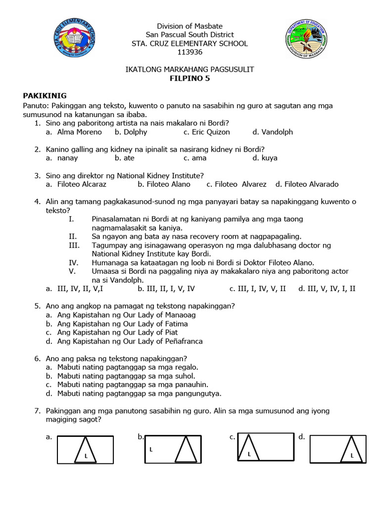 Filipino 5 | PDF