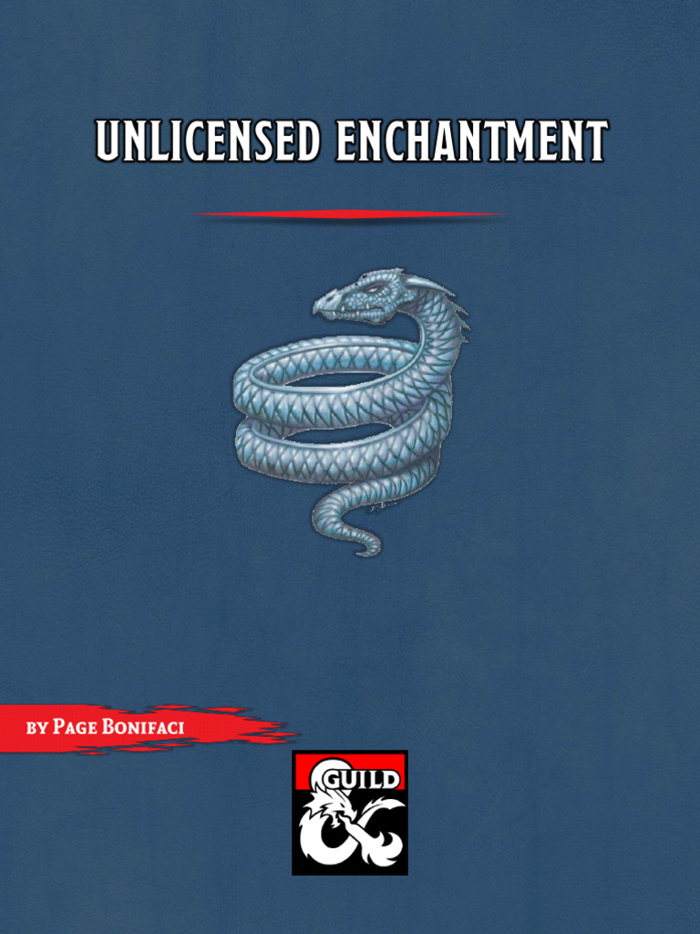 Unlicensed Enchantment Lv1-3 | PDF