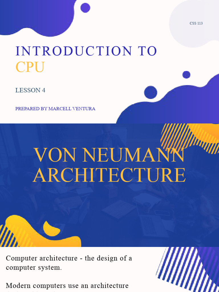 Css 113 Lesson 4 | PDF | Computer Data Storage | Random Access Memory