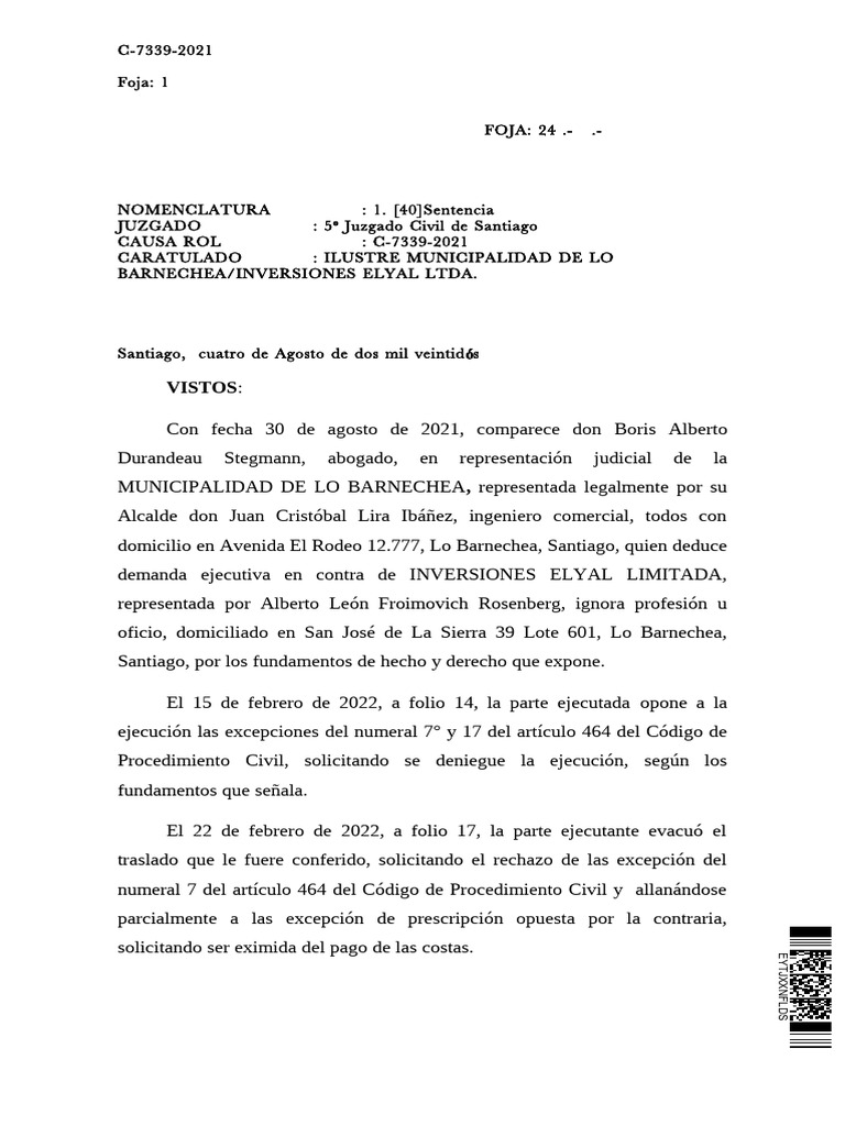 Juris 1 | PDF | Estatuto de limitaciones | Impuestos