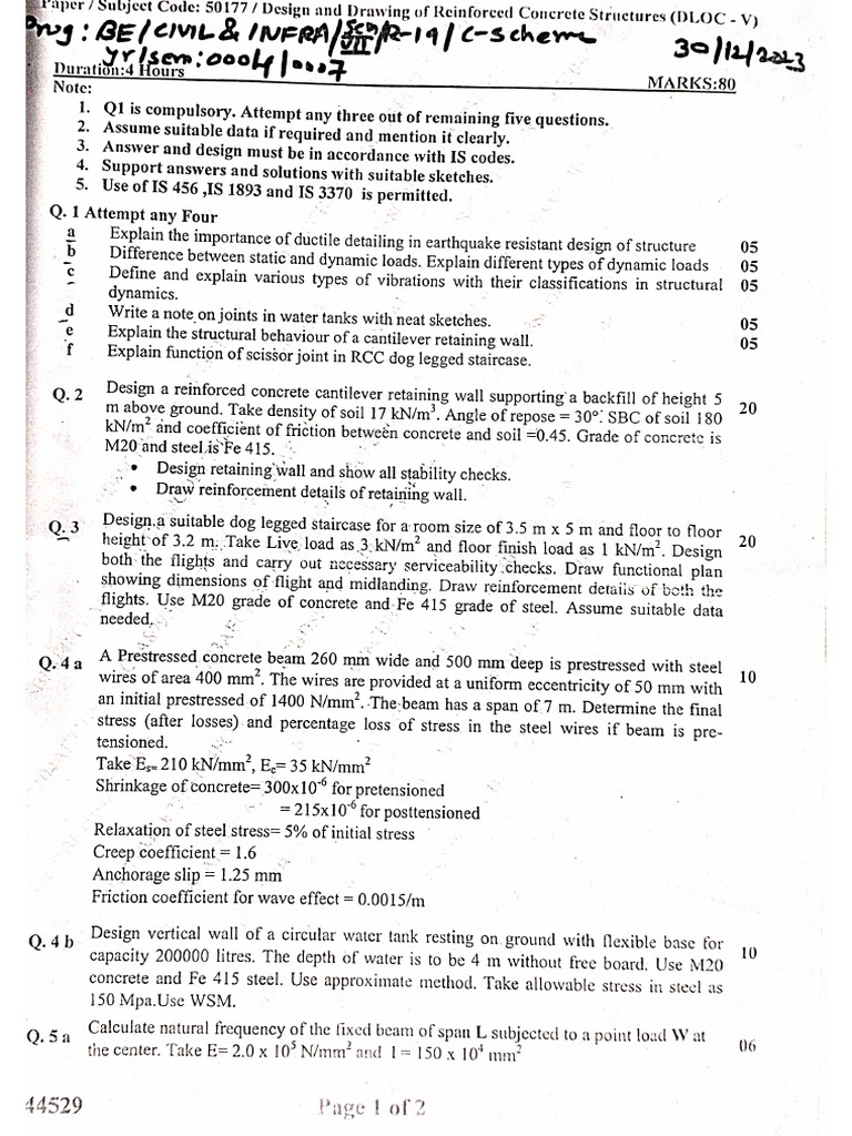 DDRCS Civil and Infrastructure Be Final Year (Mumbai University ...