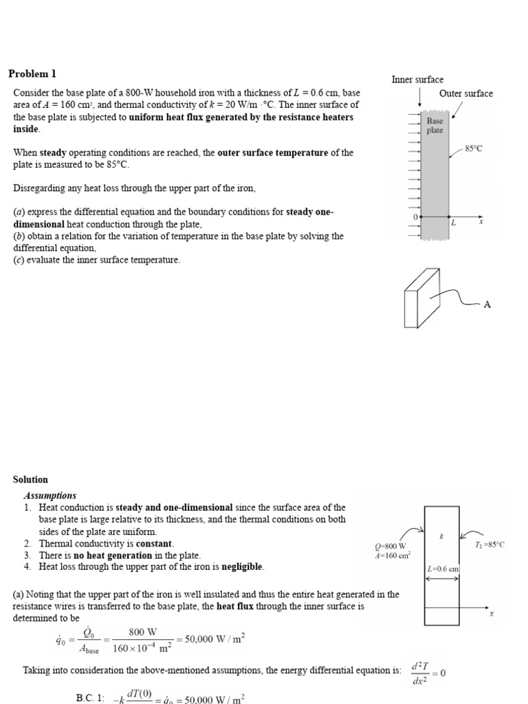 Chapter 2 - Solved Problems | PDF | Heat Transfer | Heat