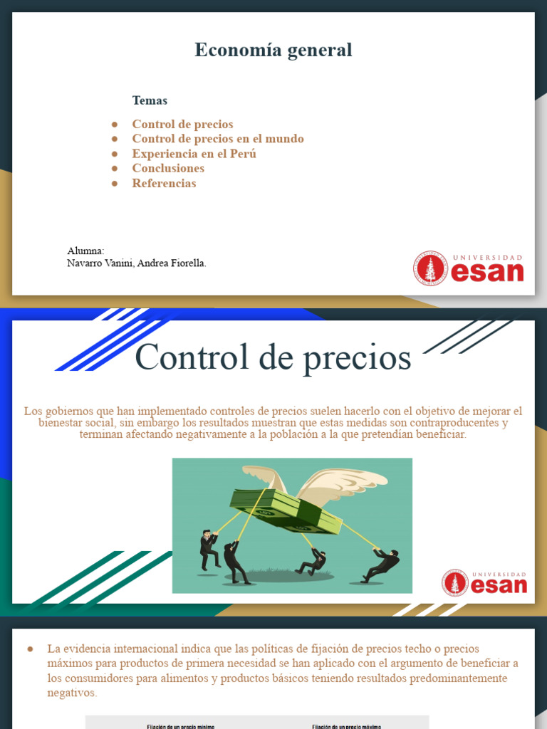 Economía Control de Precios | Descargar gratis PDF | Precios ...