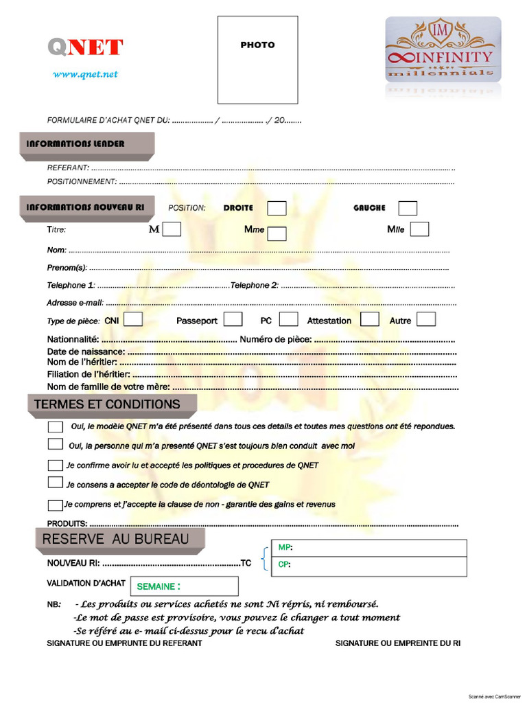 Fiche D'achat | PDF