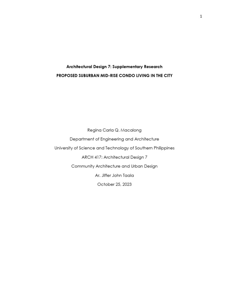 Supplementary Research | PDF | Stairs