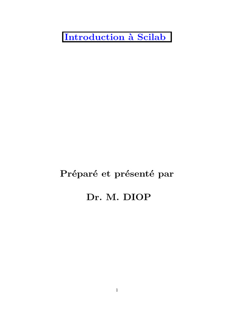 Scilab3 Pdf