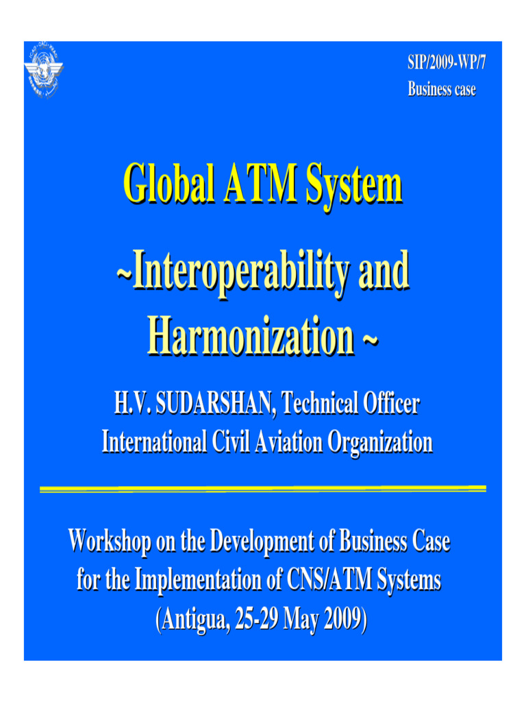 Harmonizing Global ATM Systems | PDF | Air Traffic Control | Navigation
