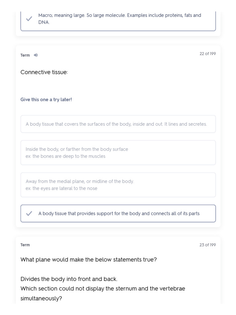 BIOS-251 Anatomy and Physiology With Lab Self-Test (40) - W | PDF ...