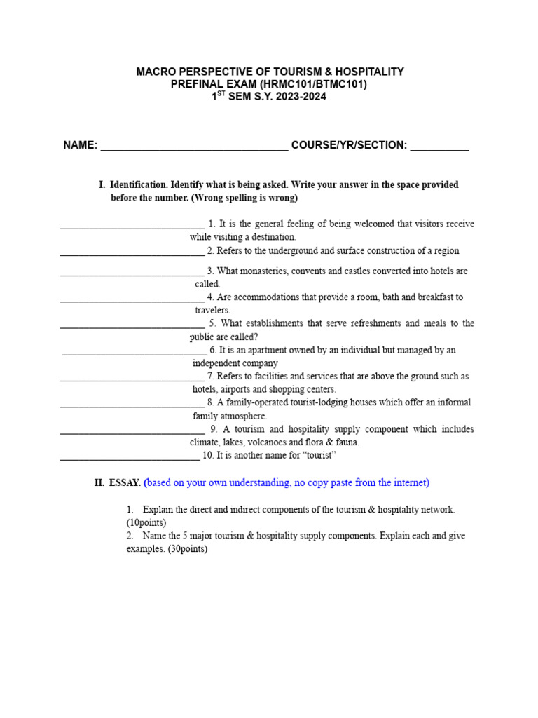 PF Exam Macro Perspective | PDF | Business