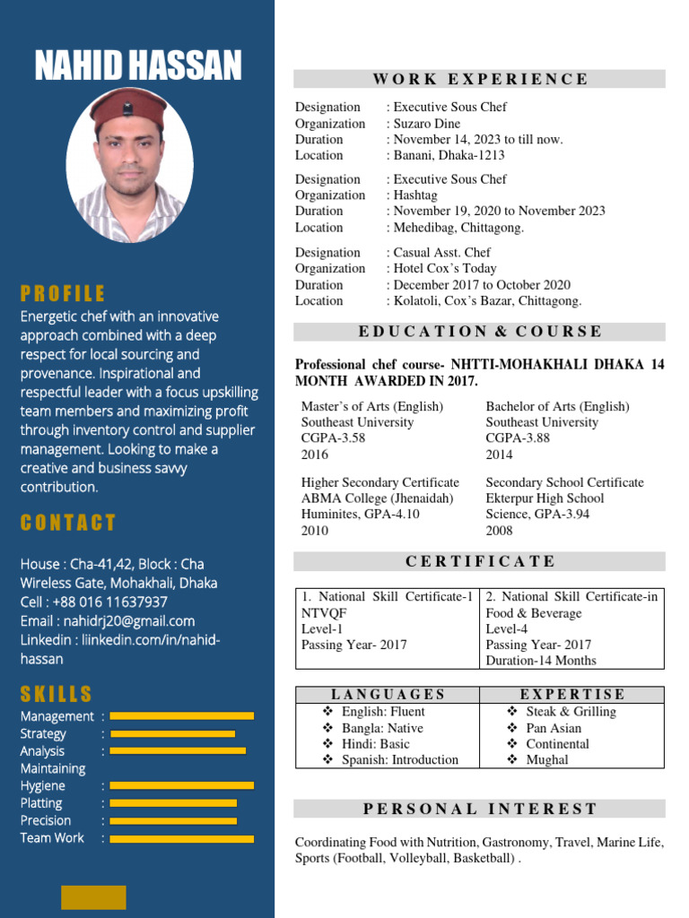 Nahid CV | PDF