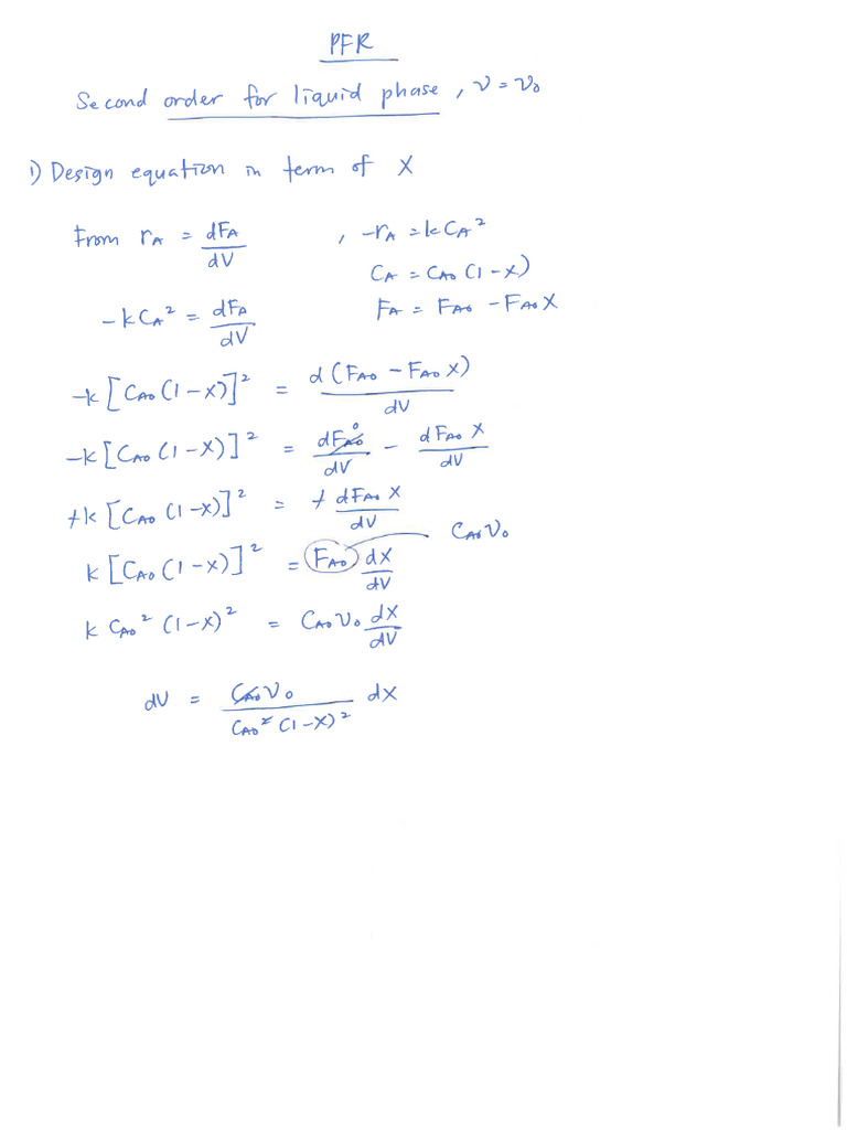 Note For Design Equation | PDF