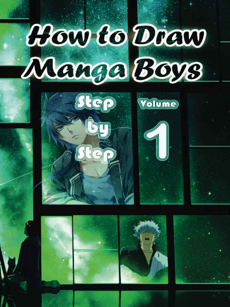 How To Draw Manga Boys Step by - Studios, Water | PDF | Entertainment ...