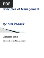 CHAPTER 1 Introduction To Management | PDF | Cognitive Science | Economies
