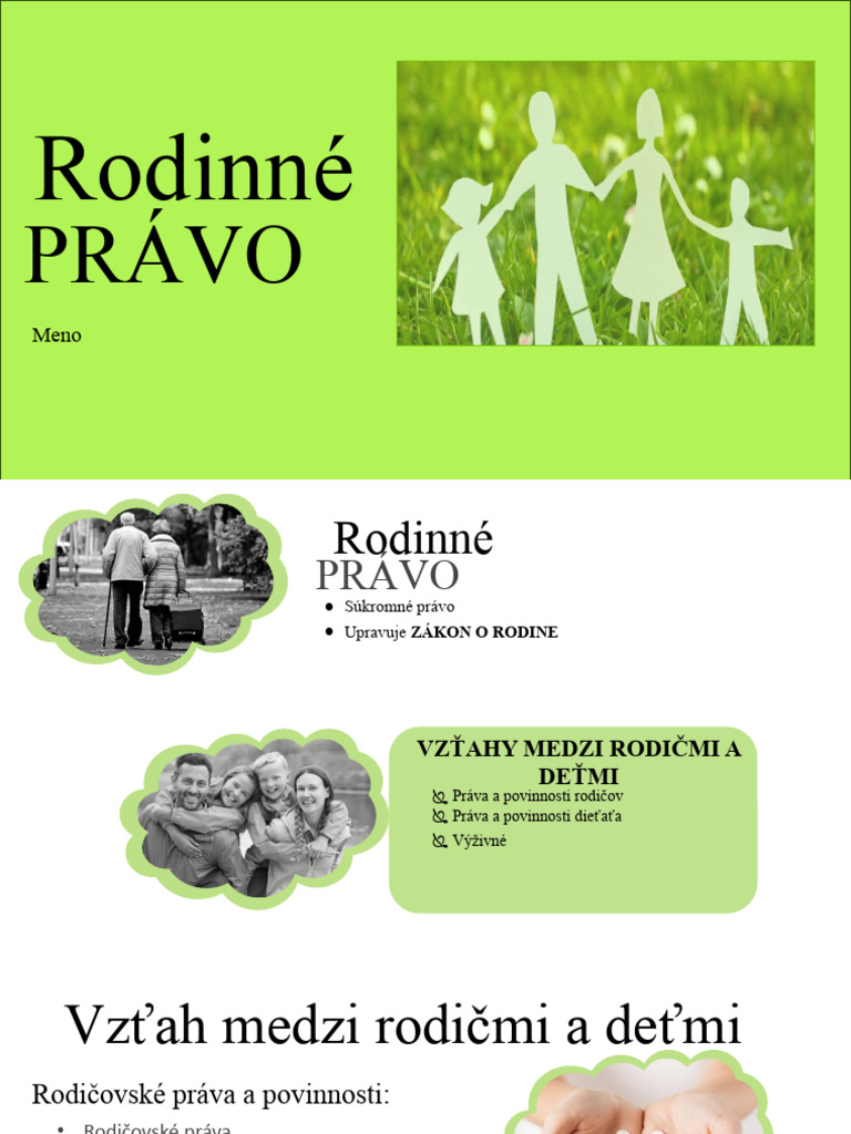 Rodinné Právo | PDF