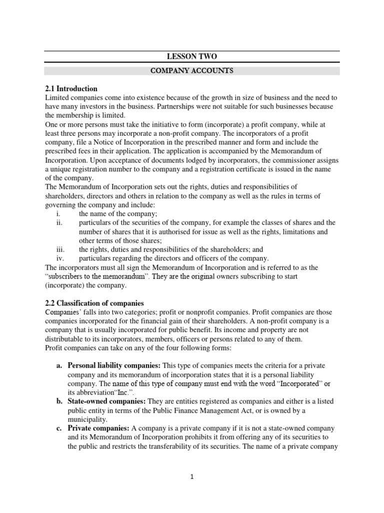 Understanding Company Accounts Basics | PDF | Dividend | Stocks