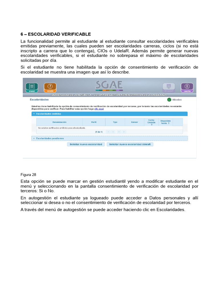Escolaridad Verificable En Udelar Pdf Informática 3715