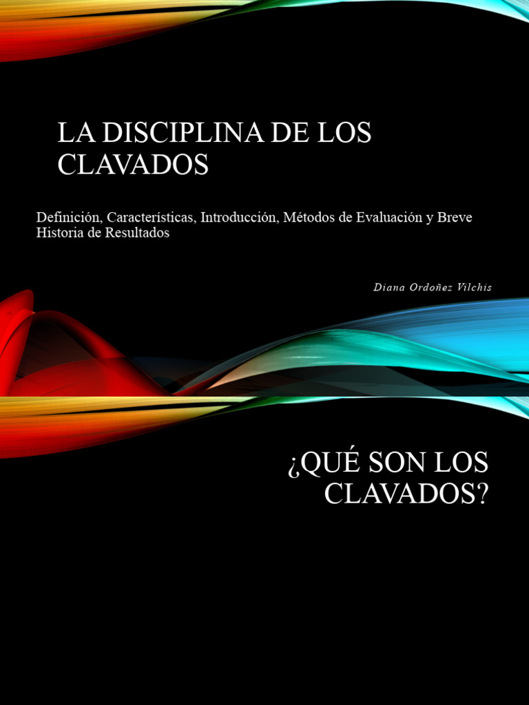 Introducción a la Disciplina de Clavados | PDF