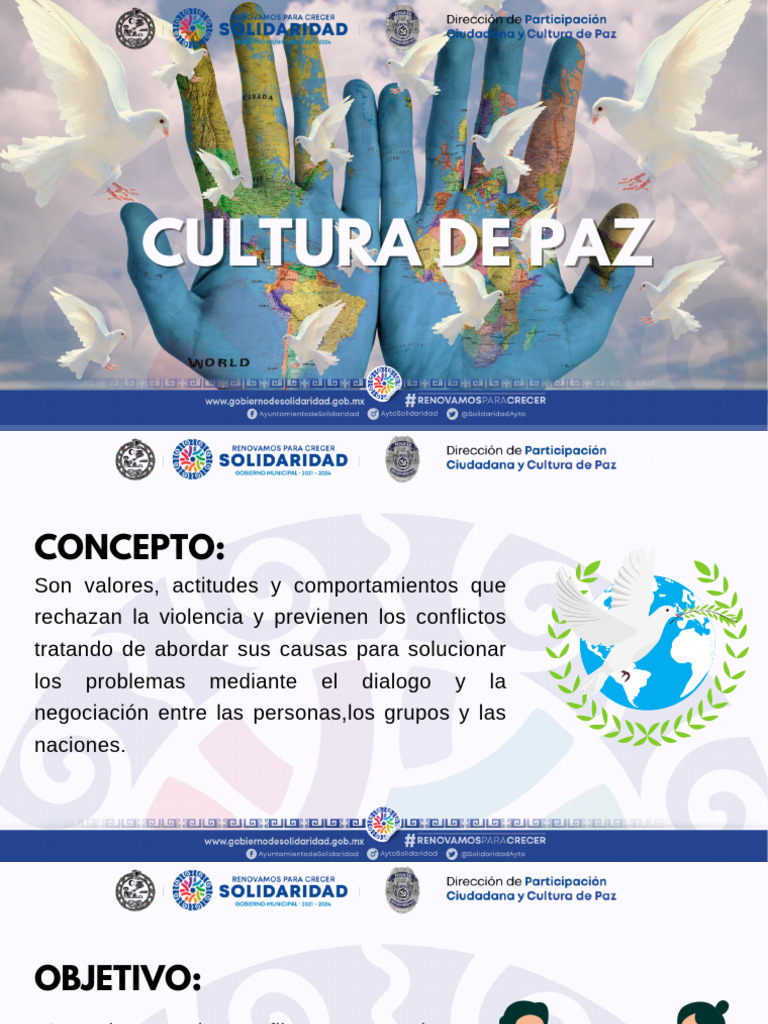 Cultura De Paz Pdf Justicia Crimen Y Violencia