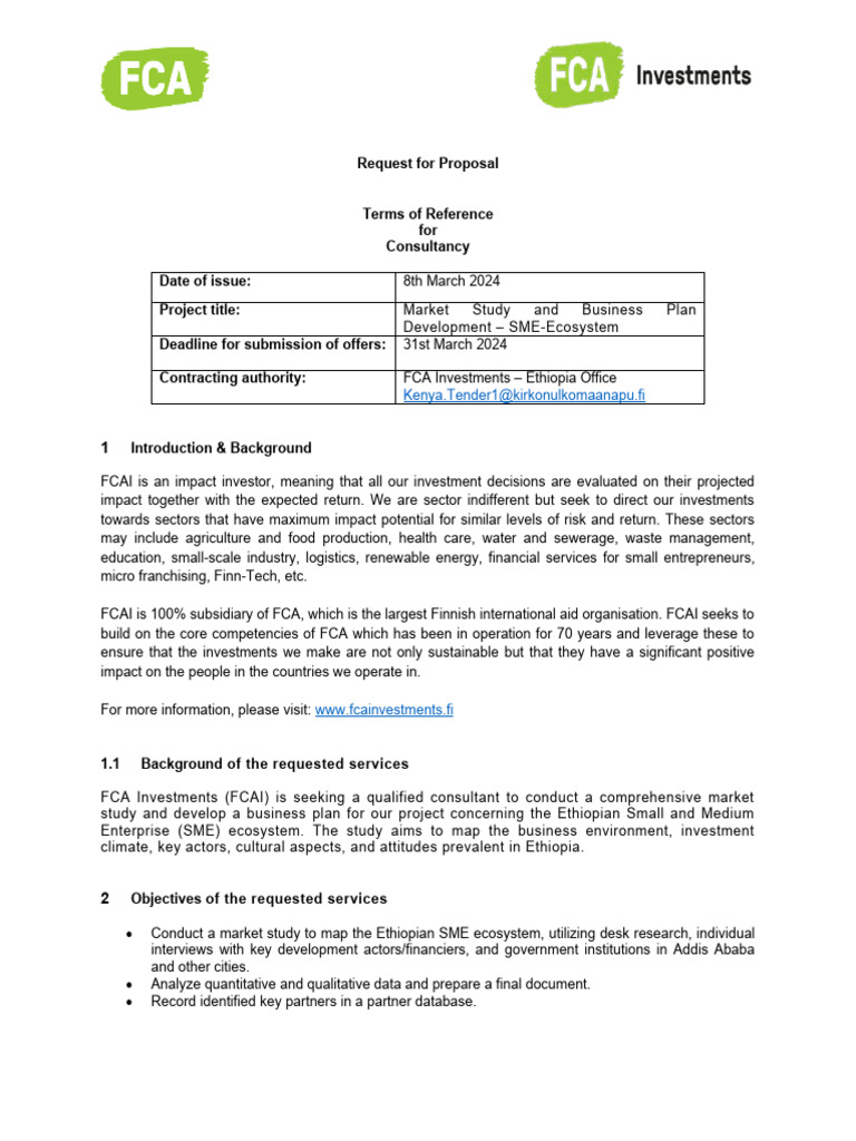 Consultant Market Study | PDF | Focus Group | Feasibility Study