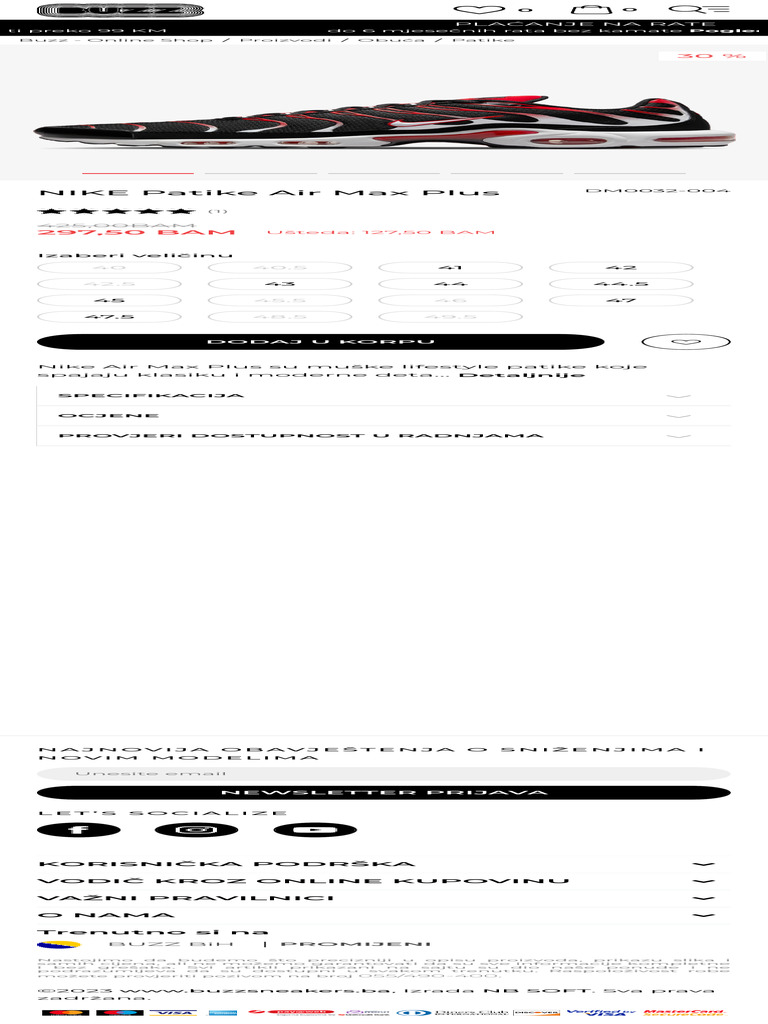 NIKE Patike Air Max Plus Buzz - Online Shop 2 | PDF