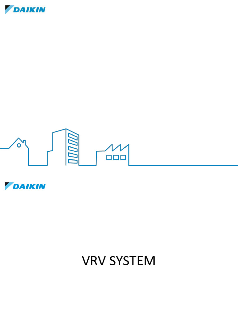 VRV Operation Maintainance Presentation - RXYTQ | PDF | Manufactured ...